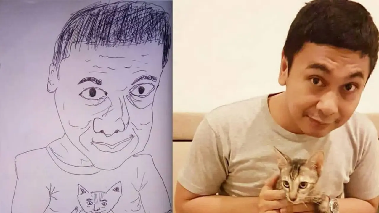 Bukannya Mirip, 10 Sketsa Wajah Selebriti Indonesia Malah Bikin Ngakak ...