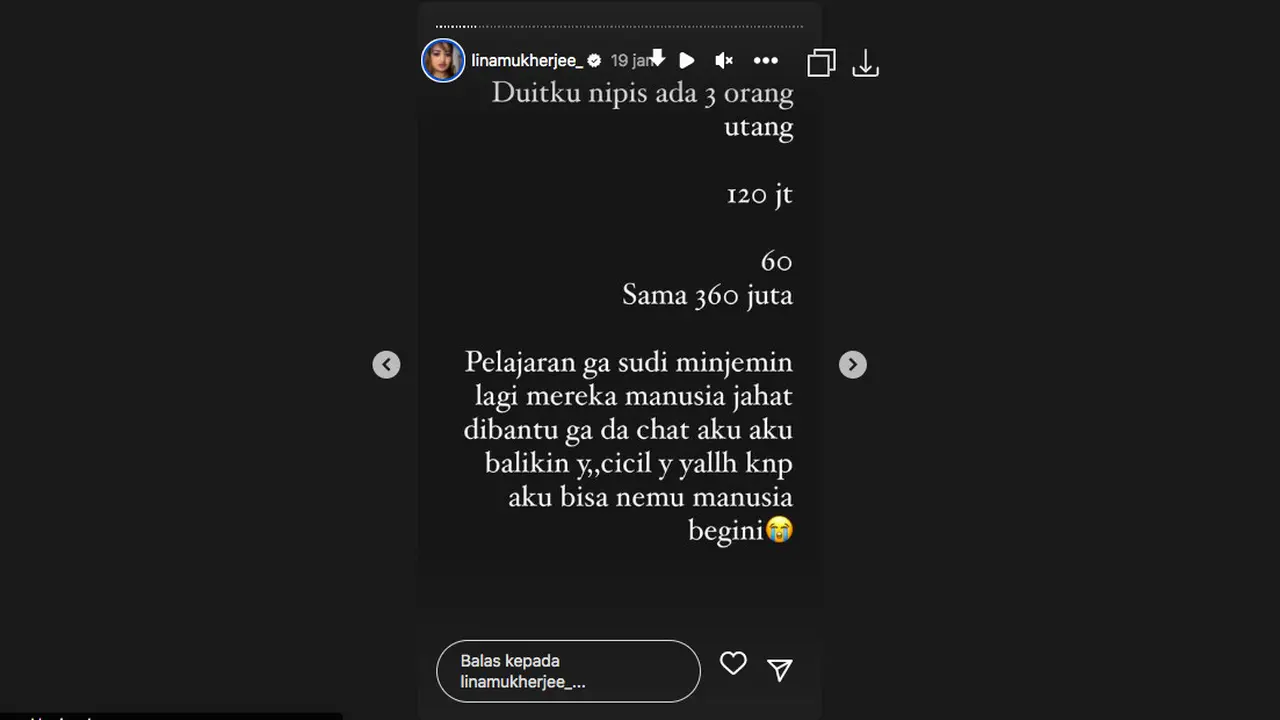 Lina Mukherjee Ngaku Duitnya Menipis di tengah Kasus Dugaan Penistaan Agama, Singgung Utang ...