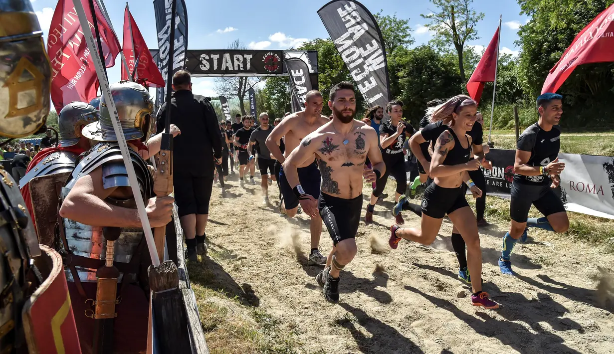 Intip Keseruan Legion Run di Roma - Foto Liputan6.com