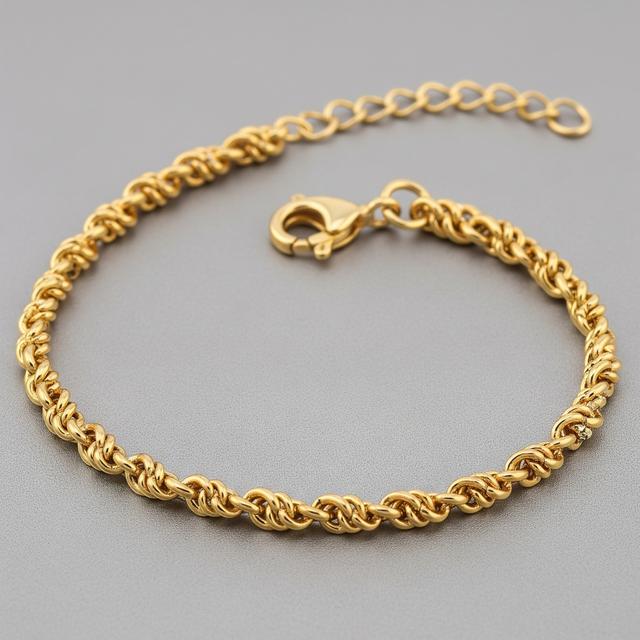8 Model Gelang Emas Rantai Kecil yang Tidak Mudah Putus, Cocok untuk ...