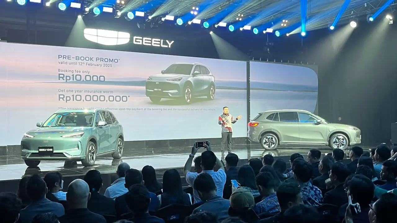 Geely EX5 Akhirnya Dirilis di Indonesia, Pre-Booking Cuma Ceban - Otomotif Liputan6.com