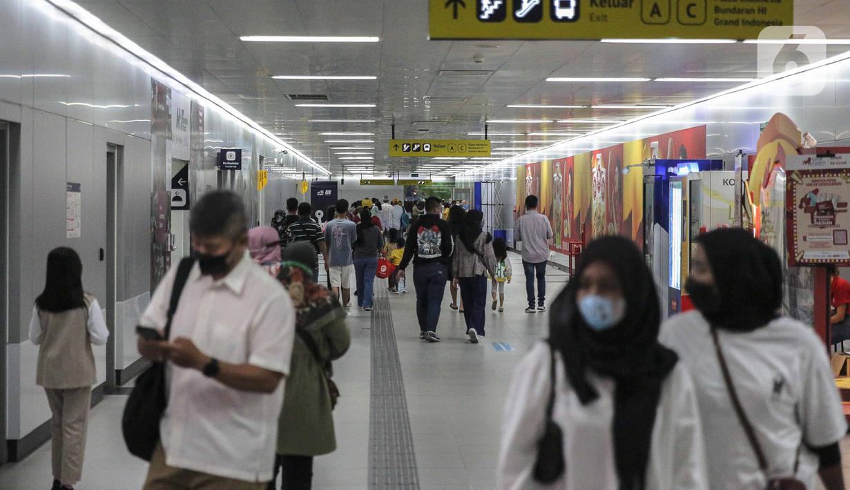 MRT Jakarta Kini Jadi Objek Vital Transportasi - Foto Liputan6.com