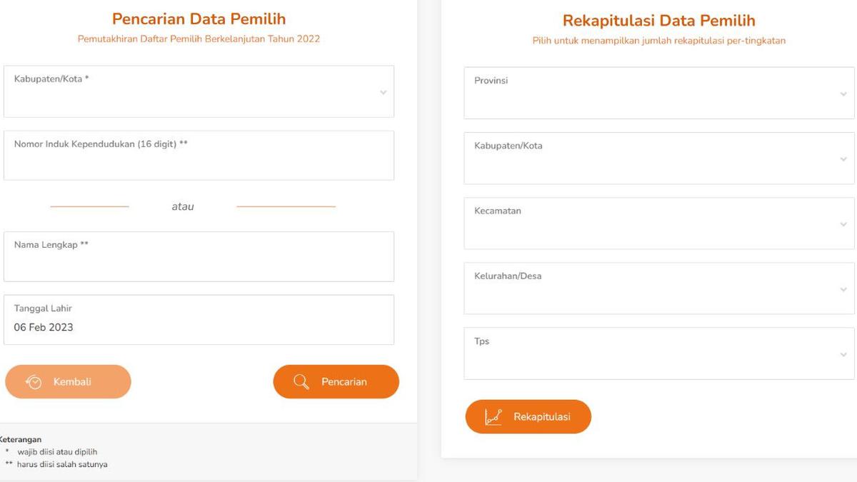 Bagaimana Cara Mengecek Data Pemilih Pemilu 2024? Simak Selengkapnya ...