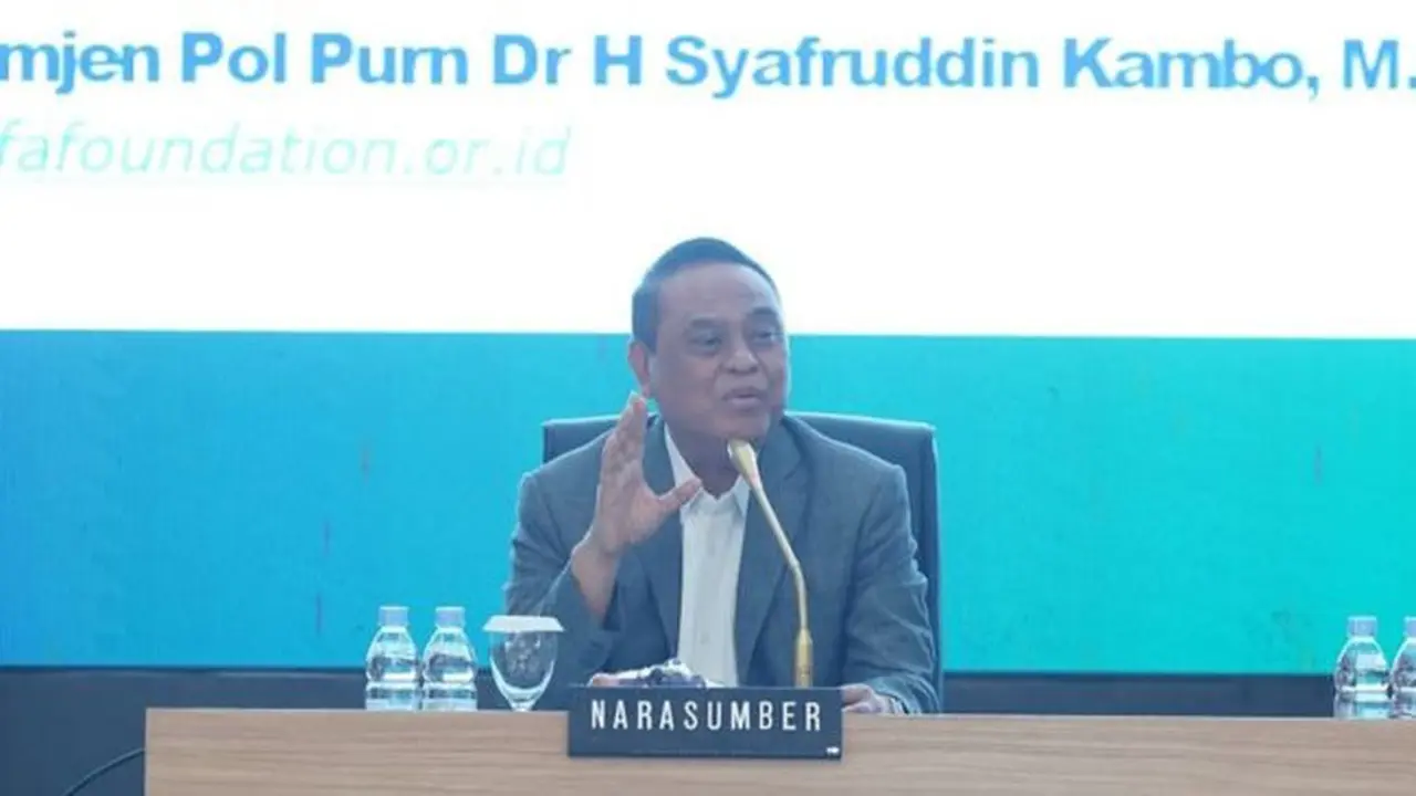 Profil Mantan Wakapolri Syafruddin Kambo, Punya Pengalaman Panjang di ...