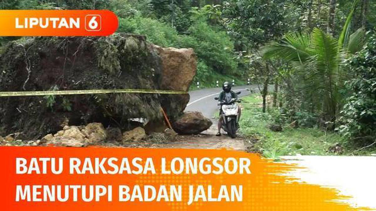 VIDEO: Batu Raksasa Sebesar Rumah di Kawasan Wisata Gunung Gajah ...