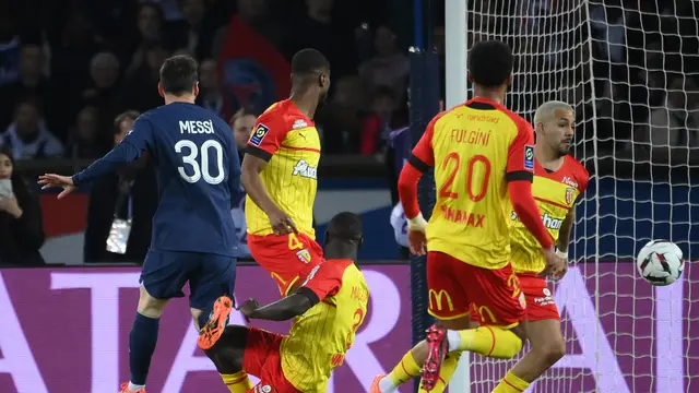 Hasil Liga Prancis: Lionel Messi Sumbang Gol, PSG Kandaskan Lens - Dunia Bola.com