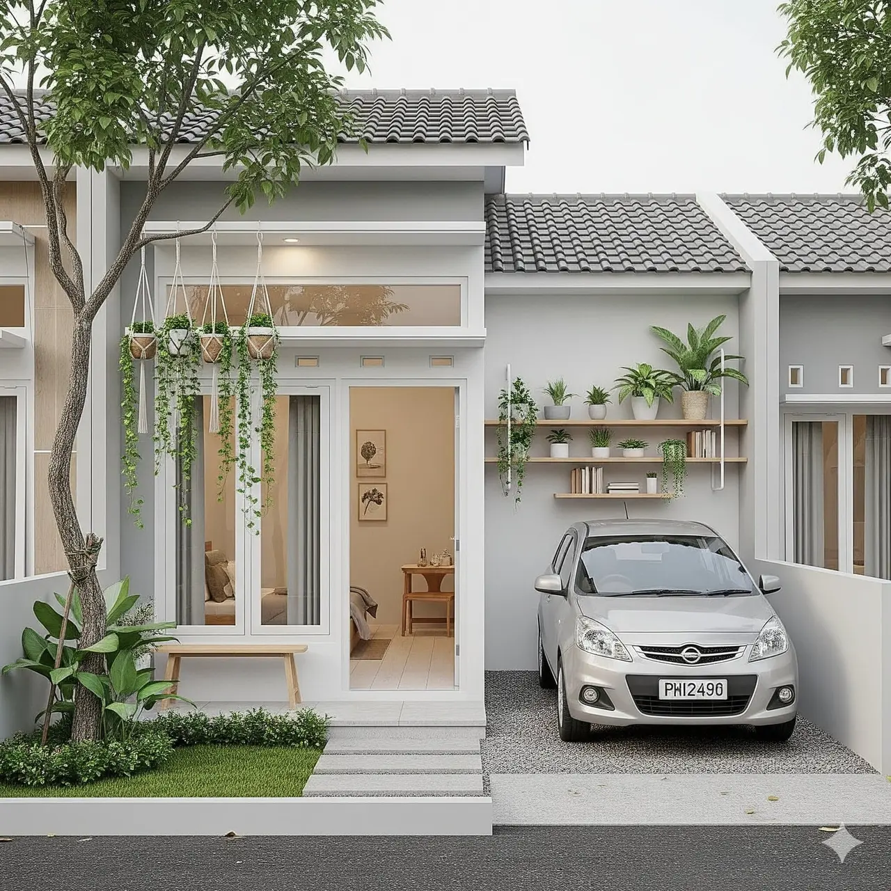 12 Inspirasi Desain Rumah Sederhana 6x8 Meter, Hunian Nyaman dan Hemat ...