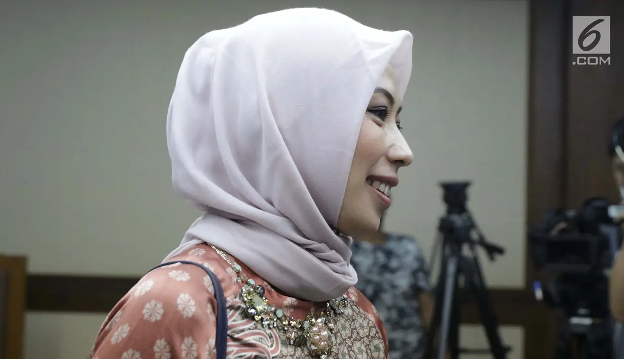 FOTO: Kasus Suap Bowo Sidik, Marketing Manager PT Humpuss Jalani Sidang ...