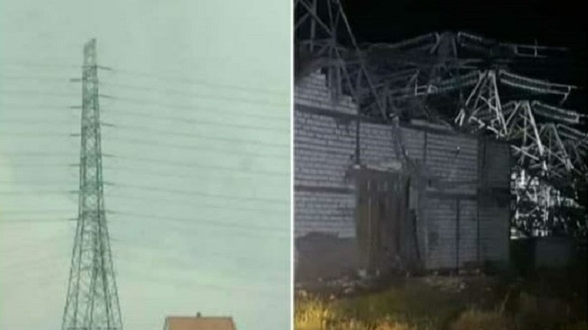 Tower PLN di Rembang Roboh, Jutaan Warga Jateng Terdampak Pemadaman ...