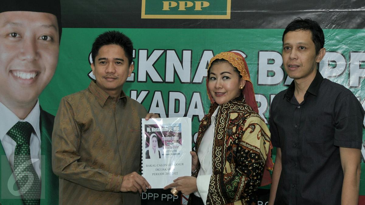Wanita Emas Kembalikan Formulir Pendaftaran Cagub ke PPP - Foto ...