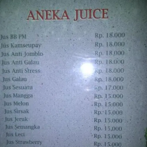 Menu Makanan Lucu