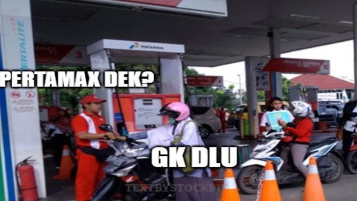 5 Meme Kocak Kenaikan Harga Pertamax, Bikin Warga Jateng Ketawa tapi ...