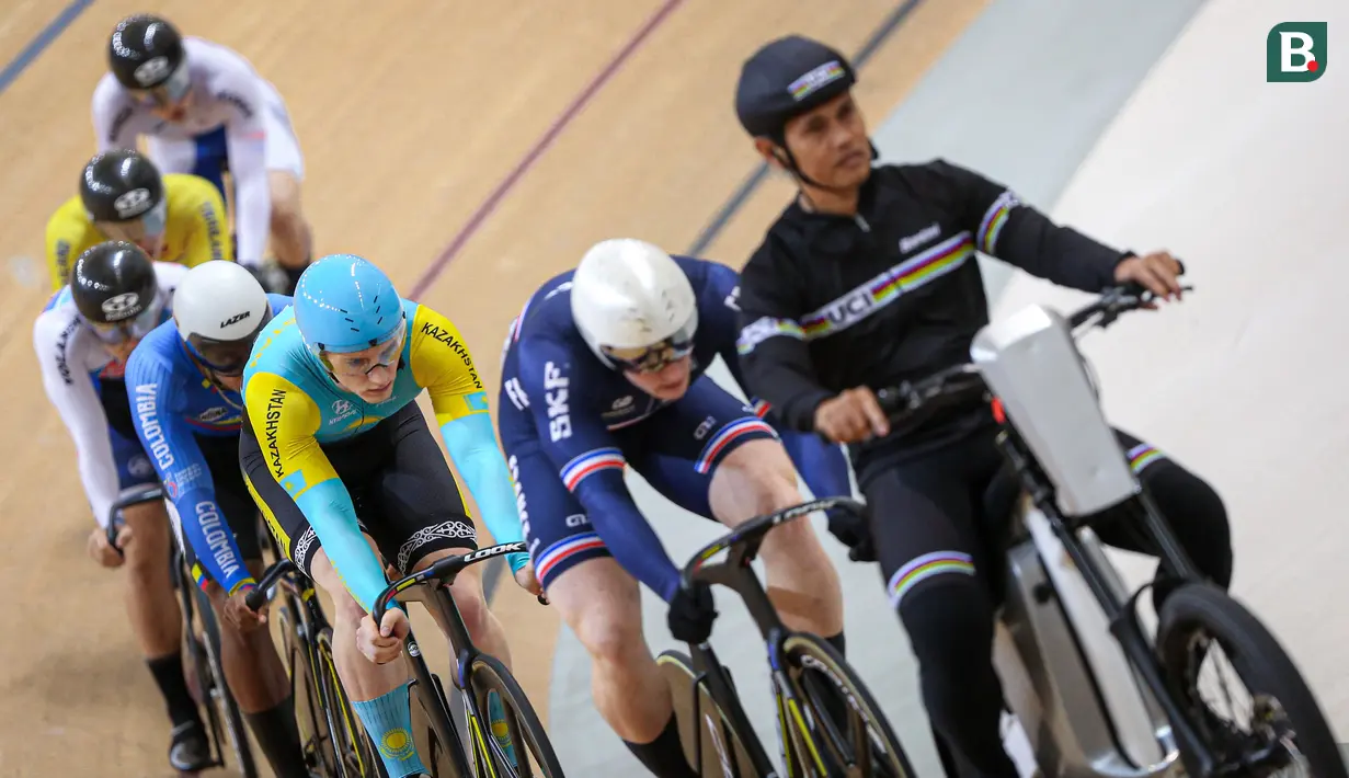 Foto: Drama Jatuh Bangun di Hari Ketiga UCI Track Nations Cup 2023 ...