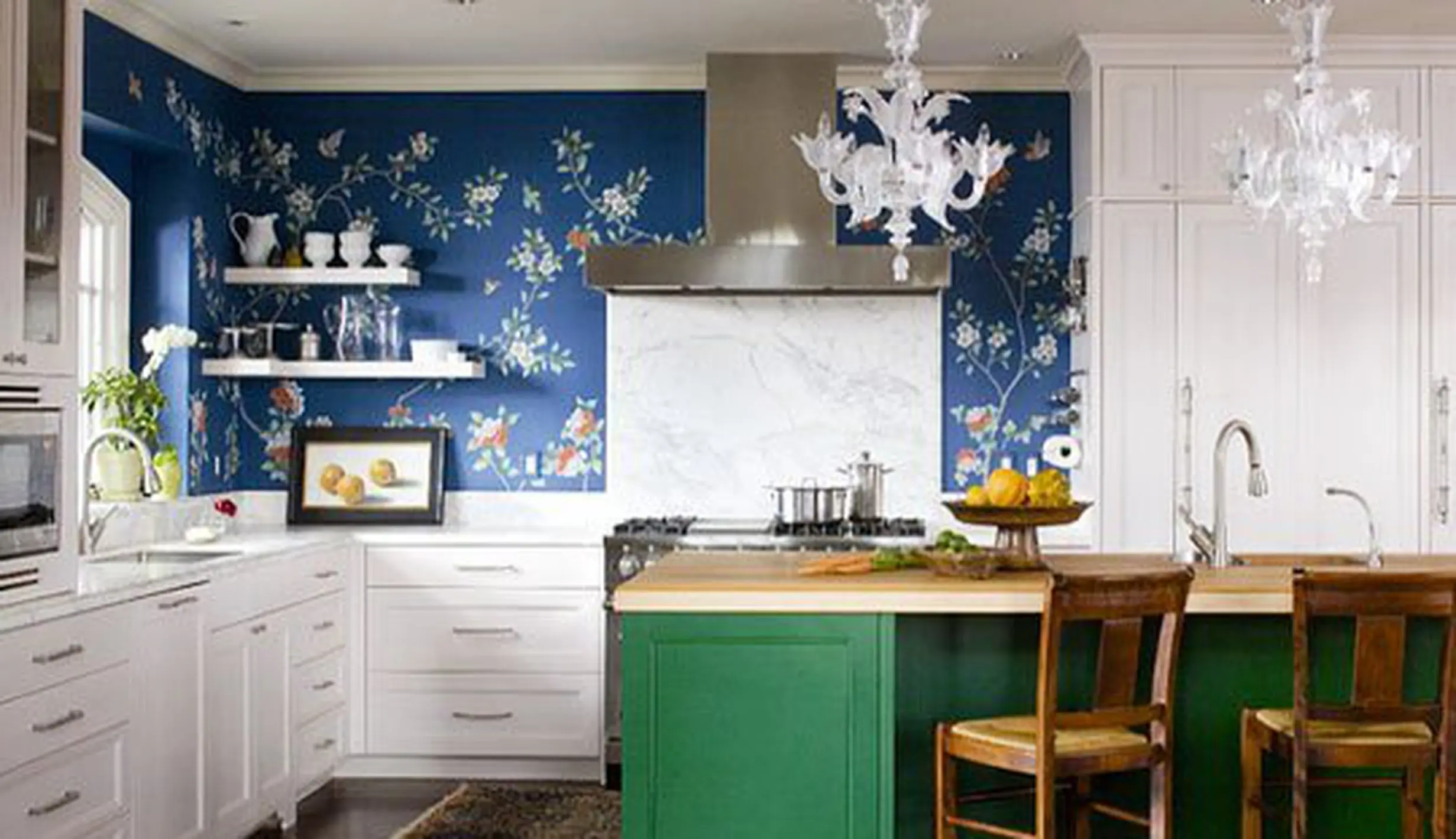 7 Inspirasi Wallpaper Dapur Cantik yang Bikin Kamu Betah Masak - Photo ...