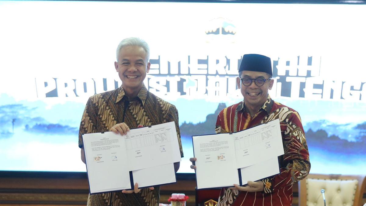 Realisasikan Satu Data Indonesia, Ganjar Teken MoU dengan Kemenkeu di Sektor Pajak - News ...