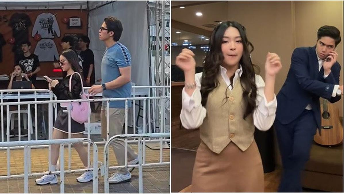 6 Potret Kedekatan El Rumi dan Eca Aura, Keciduk Nonton Konser Bruno ...