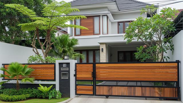 7 Model Pagar Rumah Rendah dengan Efek Visual Tinggi, Estetis dan ...