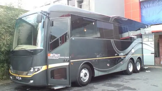 Bus Mewah Bak Hotel Berbintang Ini Ada di Indonesia - Otomotif Liputan6.com
