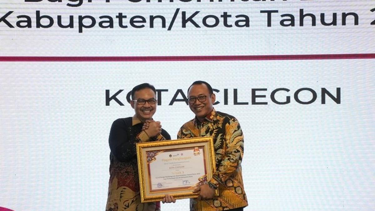 Kota Cilegon Sabet Penghargaan Terbaik ke 3 Grand Design Pembangunan ...